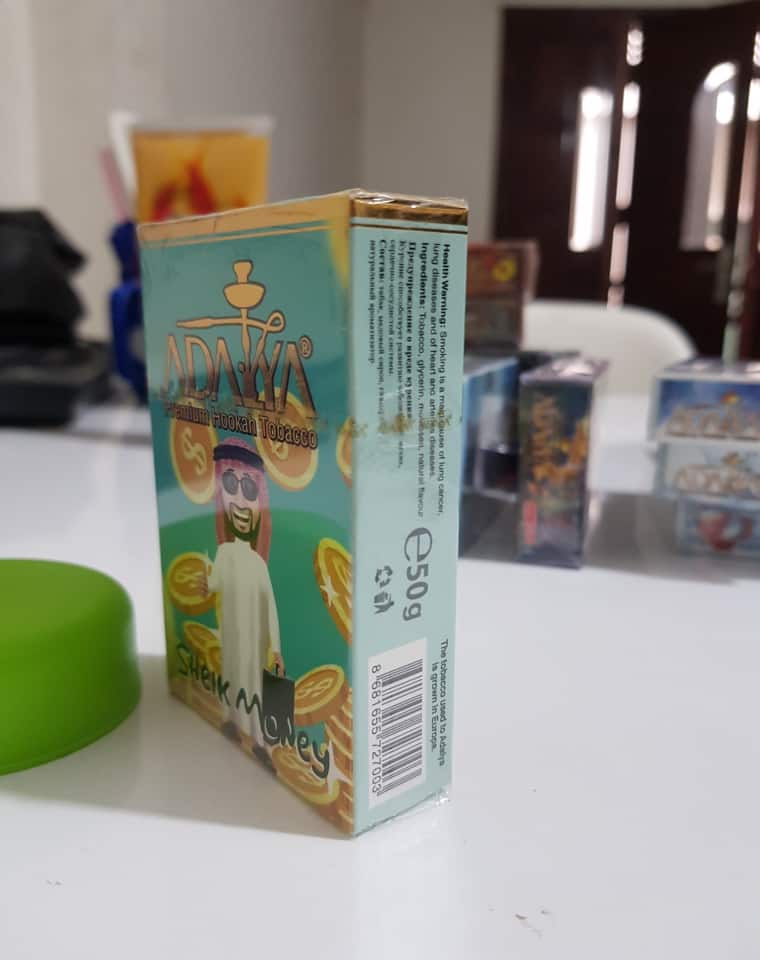 Hương shisha Adalya Sheik Money - Click Không Thuốc Lá
